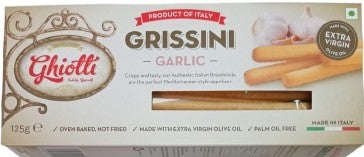 Ghiotti - Grissini Garlic 125g – European Foods by Ghiotti