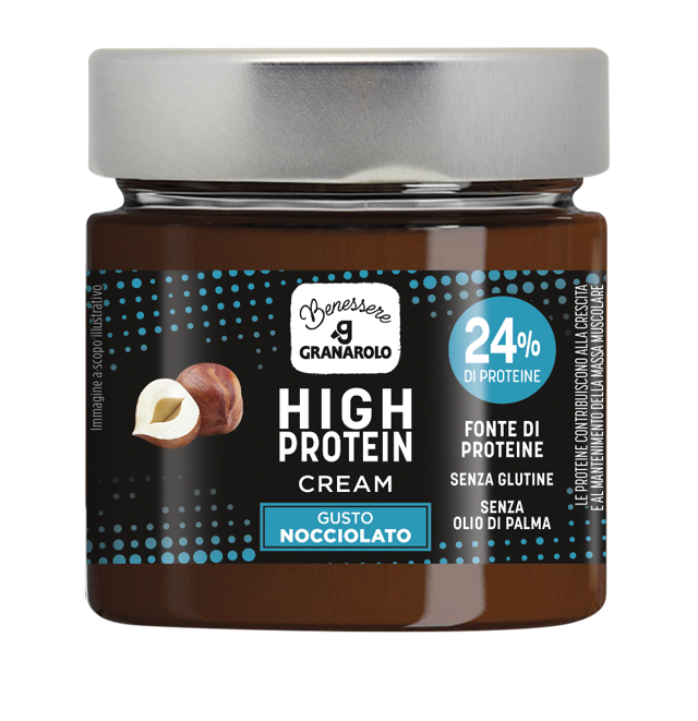 High Protein Cream – Hazelnut – 200g – European Foods by Ghiotti