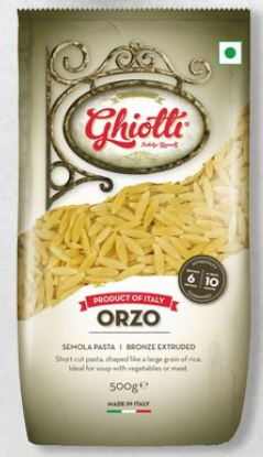 Ghiotti Orzo Pasta 500gm – European Foods by Ghiotti